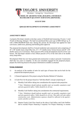 Assignment - Financial Appraisal | PDF