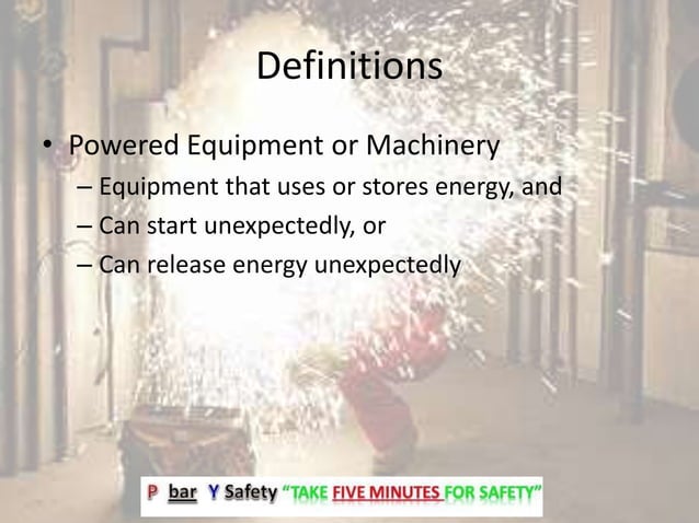 De energization and lockout safety reminder training | PPTX