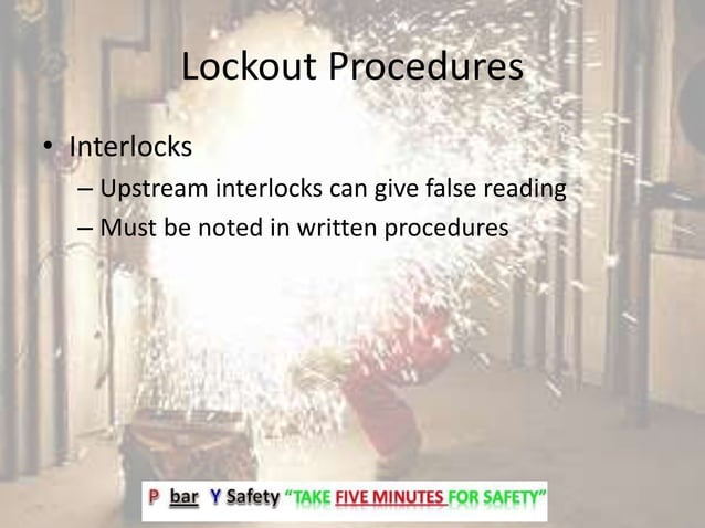 De energization and lockout safety reminder training | PPTX