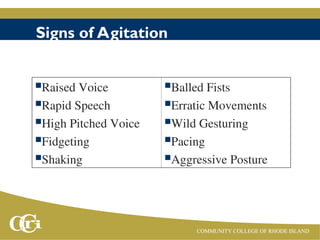 De-escalation Techniques PPT in post conflict | PPT