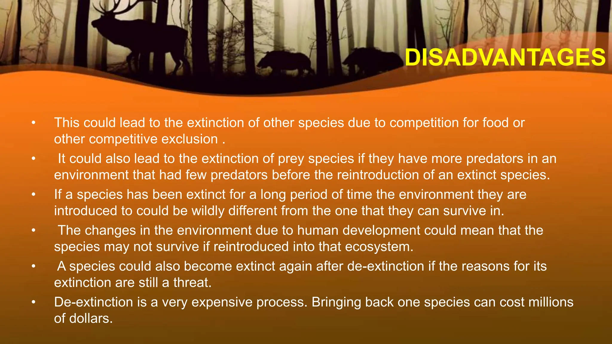 De-Extinction (Bringing Extinct Species Back To Life).pptx