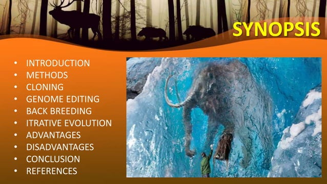 De-Extinction (Bringing Extinct Species Back To Life).pptx