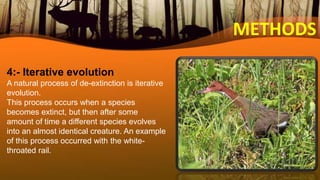 De-Extinction (Bringing Extinct Species Back To Life).pptx