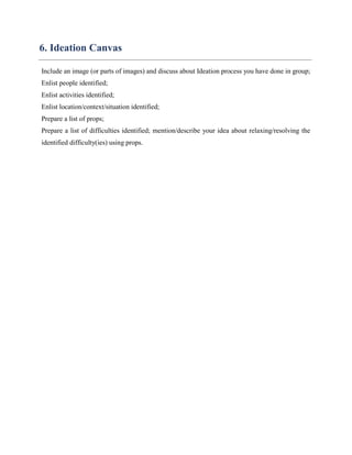Design Engineering 1A Report Template | PDF