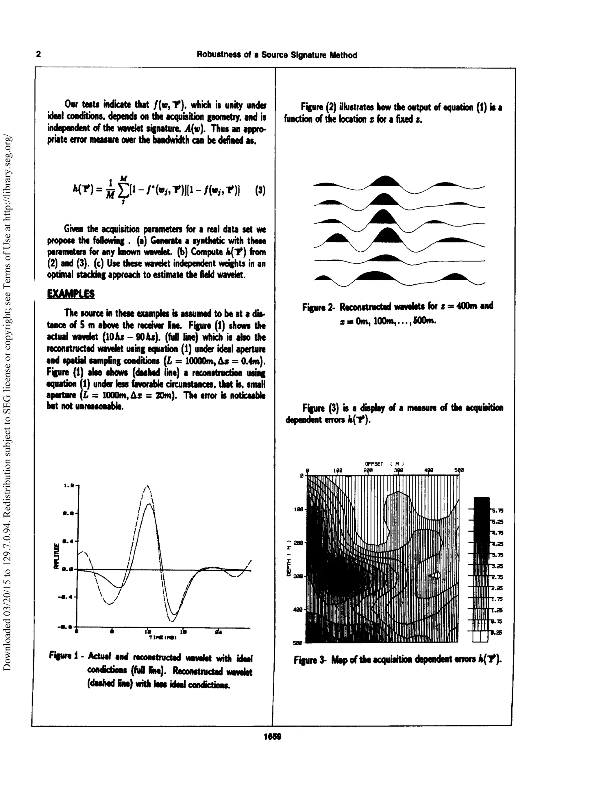 Robustnesosf A New Source Signature Estimation Method Under Realistic Data Conditions A