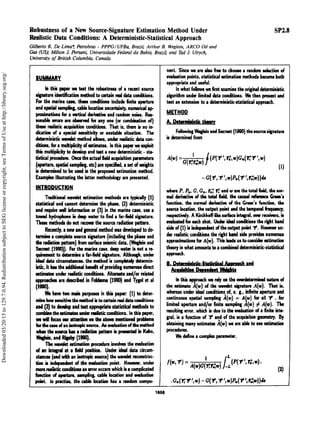 Robustnesosf a New Source-Signature Estimation Method Under Realistic Data Conditions:A ...