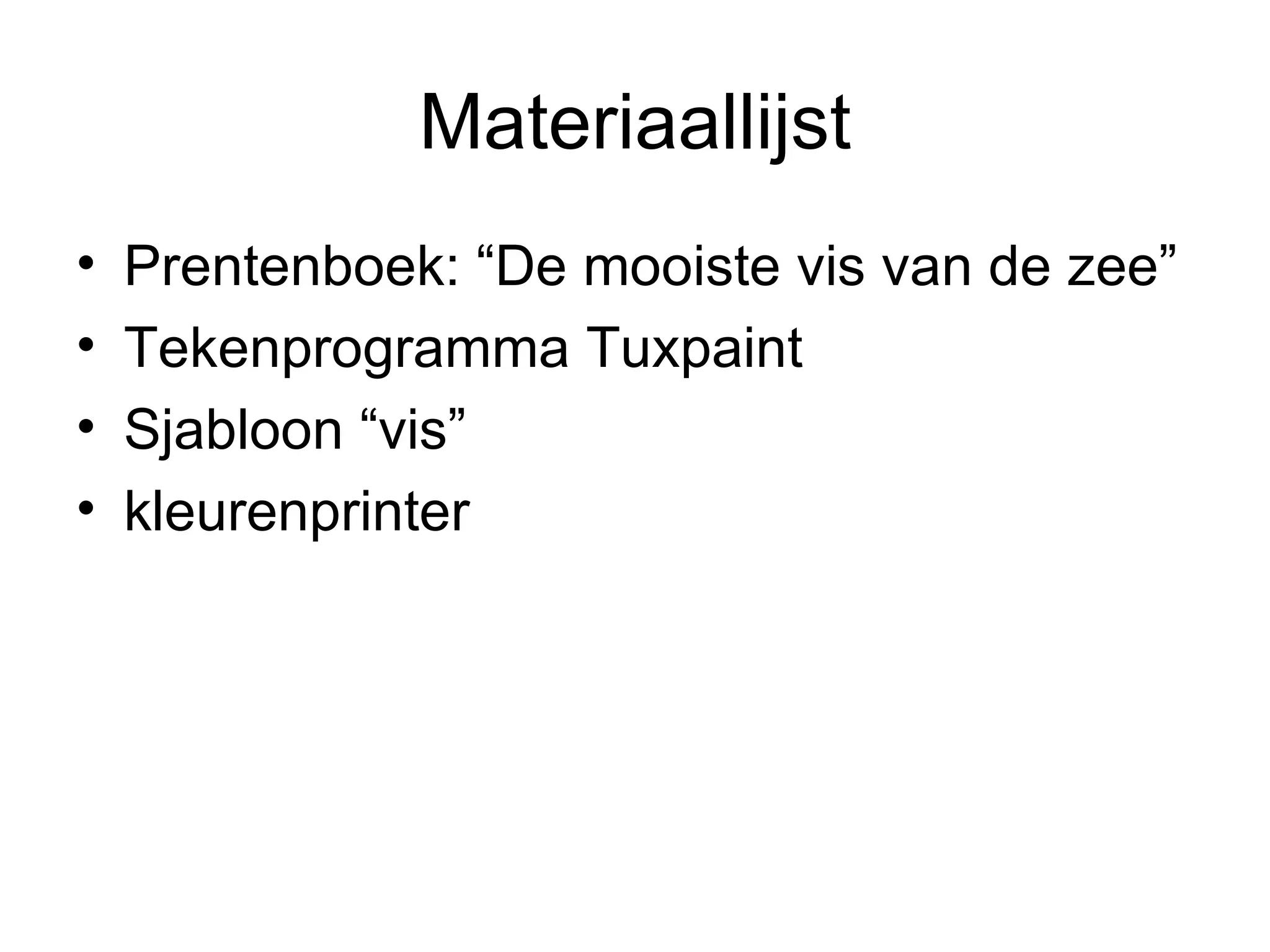 De mooiste vis van de zee. | PPS