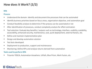 Demystifying Robotic Process Automation (RPA) & Automation Testing | PPT