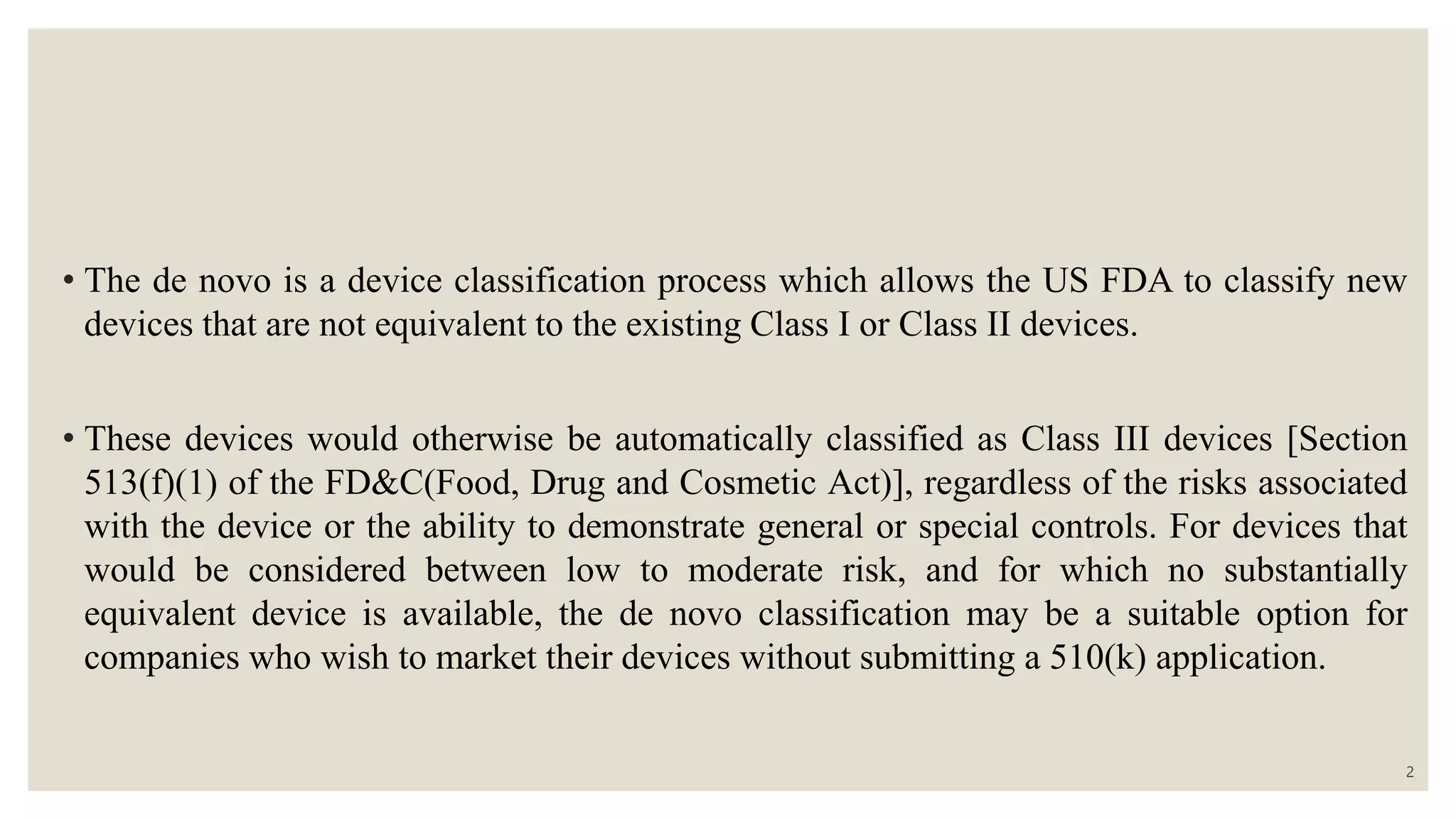 De-Novo Classification.pptx