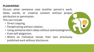De-Plagiarism for researchers in India.pptx