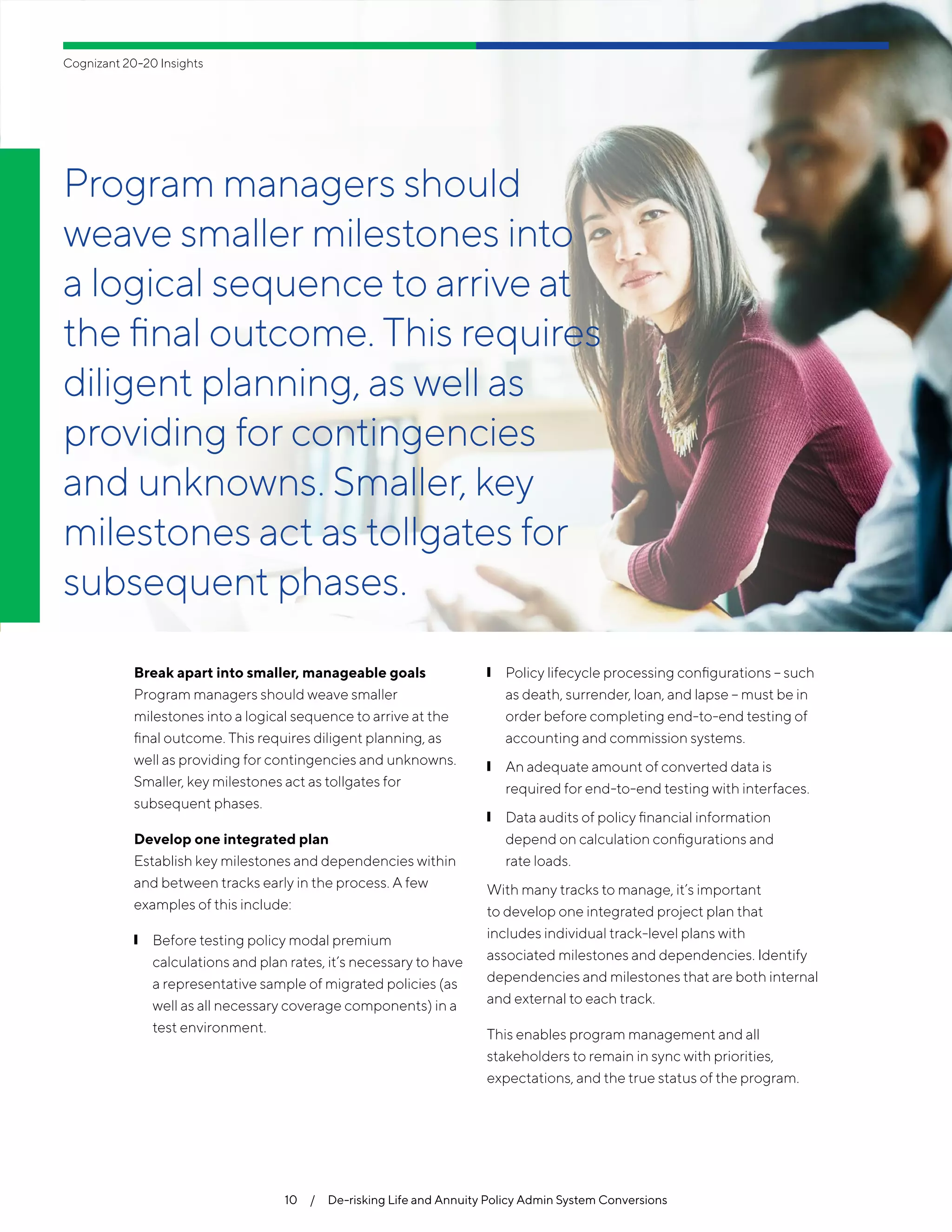 De-risking Life and Annuity Policy Admin System Conversions | PDF ...