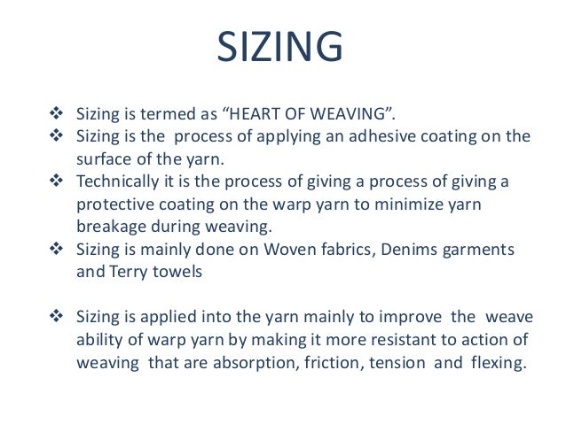 Sizing Meaning