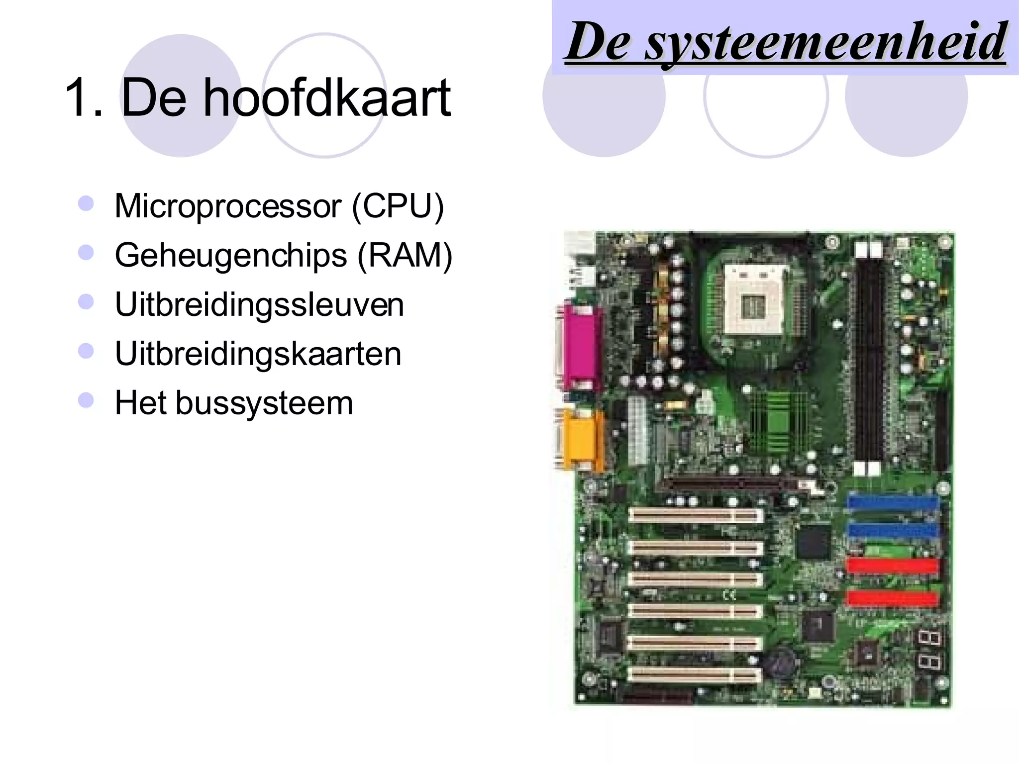 De Werking Van De Computer | PPT