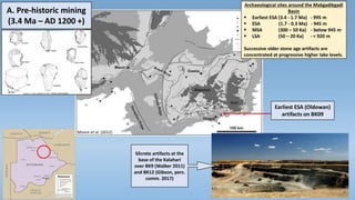 Prospecting History leading to the discovery of Botswana’s diamond ...