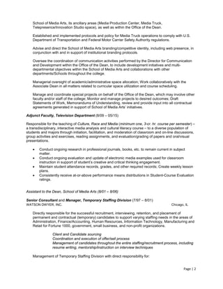 CSC Resume | PDF | Professional School | Postgraduate Education