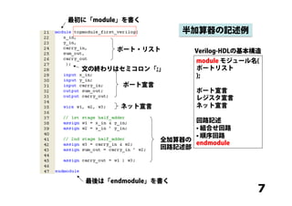 Verilog-HDL Tutorial (3) | PDF | Programming Languages | Computing