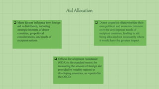 Aid growth and development of financial aid | PPTX