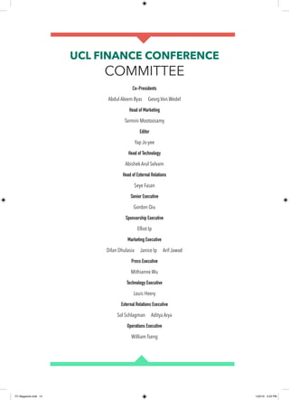 89147_UCL-Investment-Brochure | PDF | Business Expos & Conferences | Events