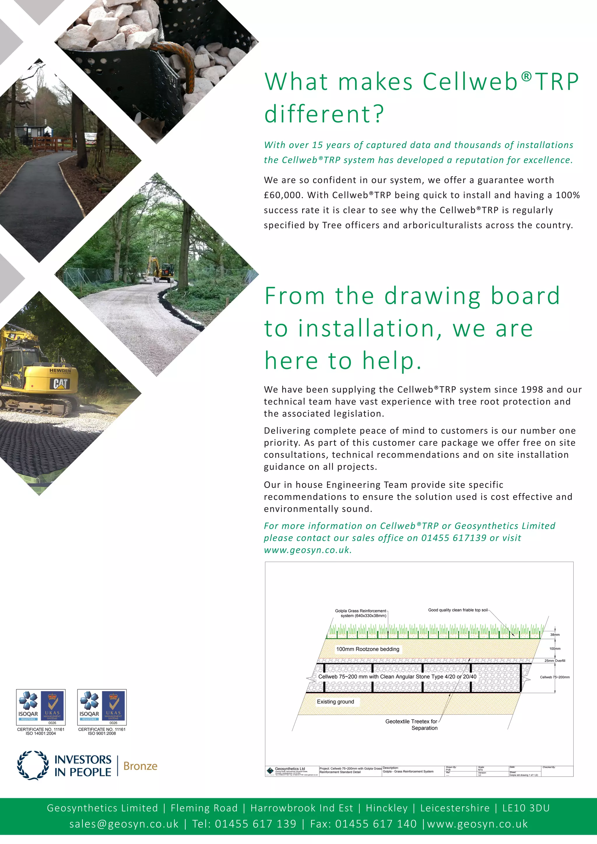 Brochure - Cellweb TRP 2 Page | PDF