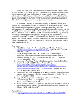 Let’s Talk Gluten | PDF