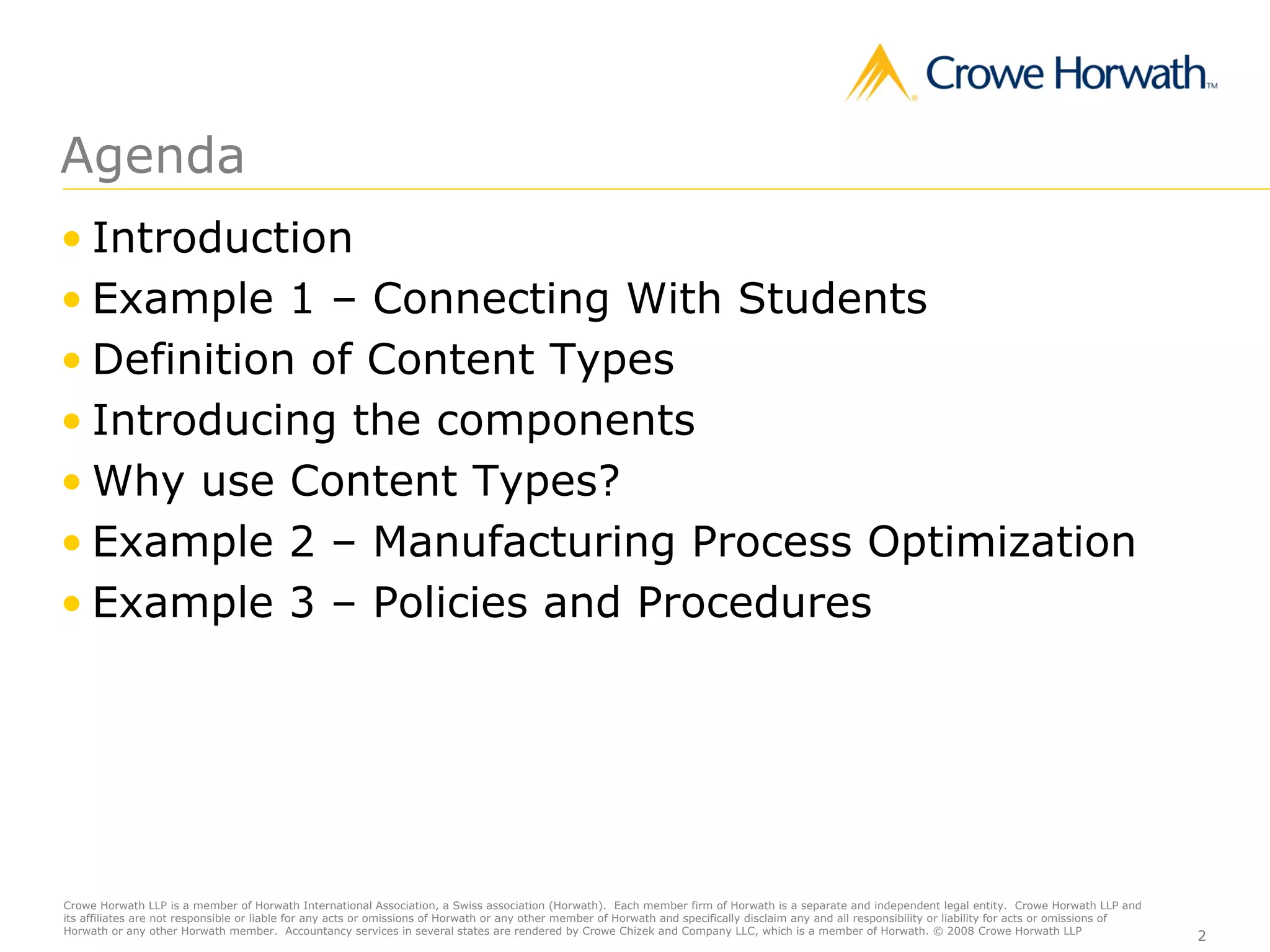 Power of SharePoint Content Types | PPT