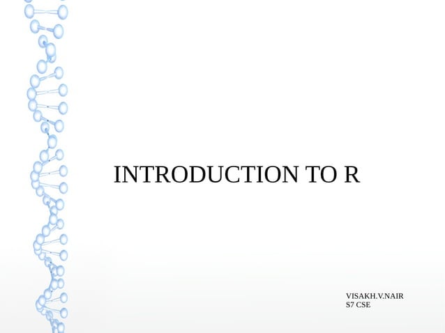 R intro | PPT