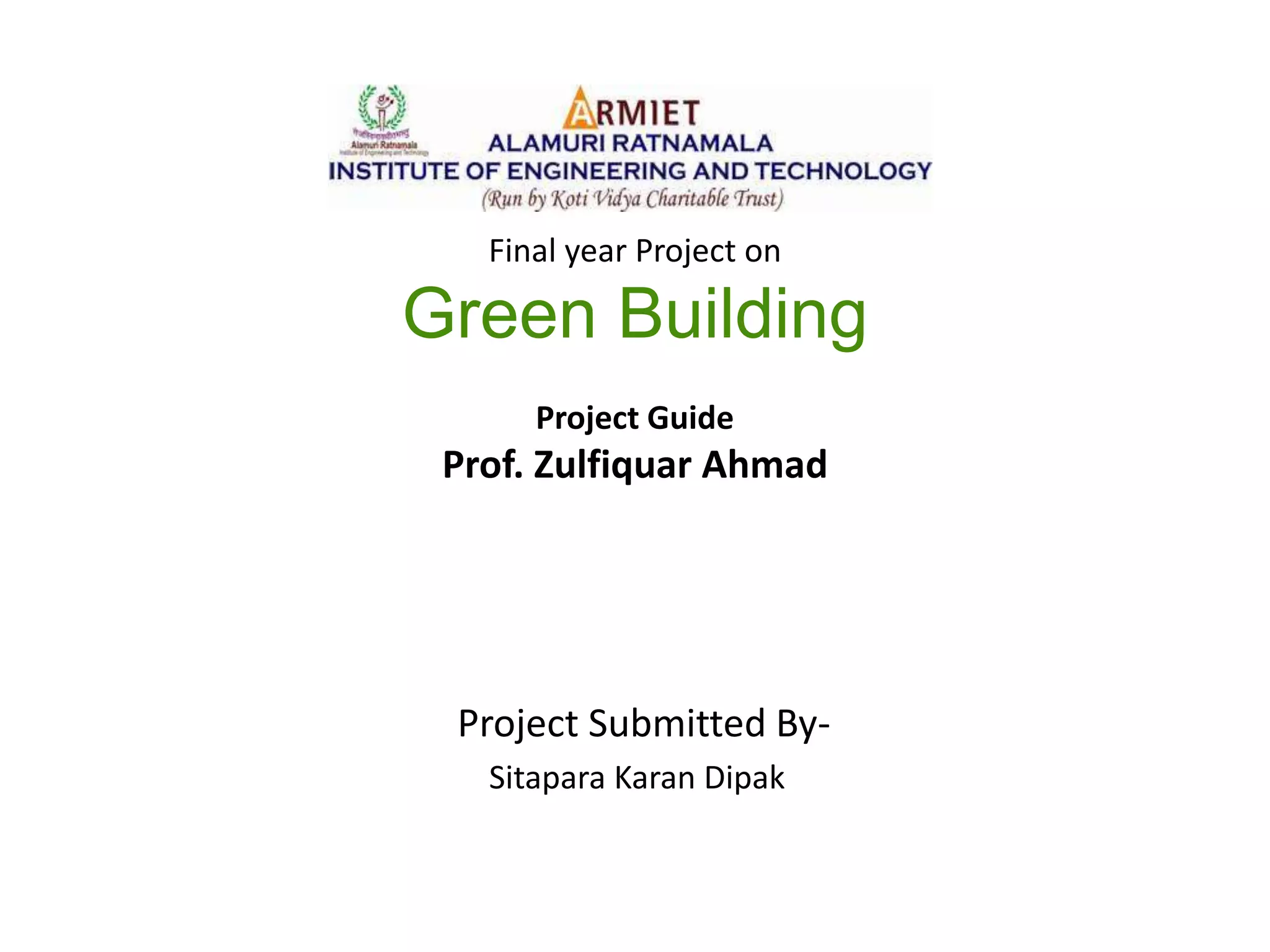 Green Building Project | PPTX
