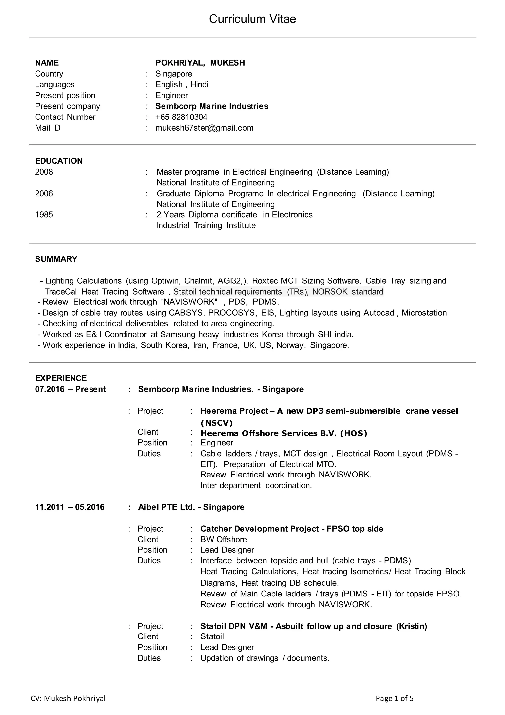 My CV | DOCX