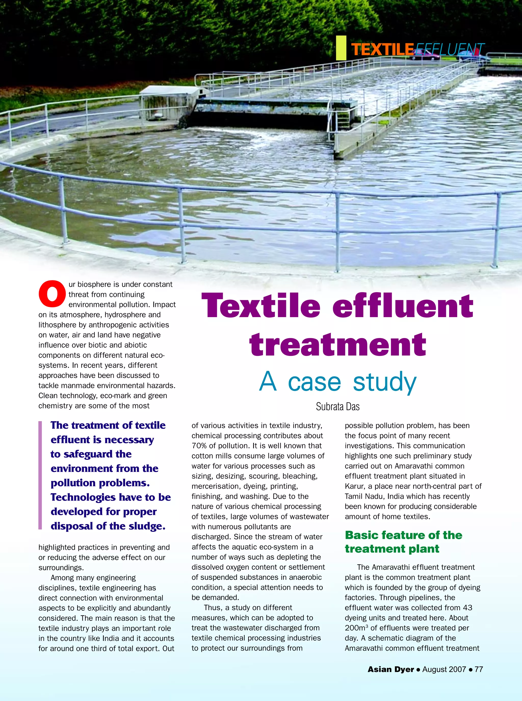 Effluent treatment | PDF