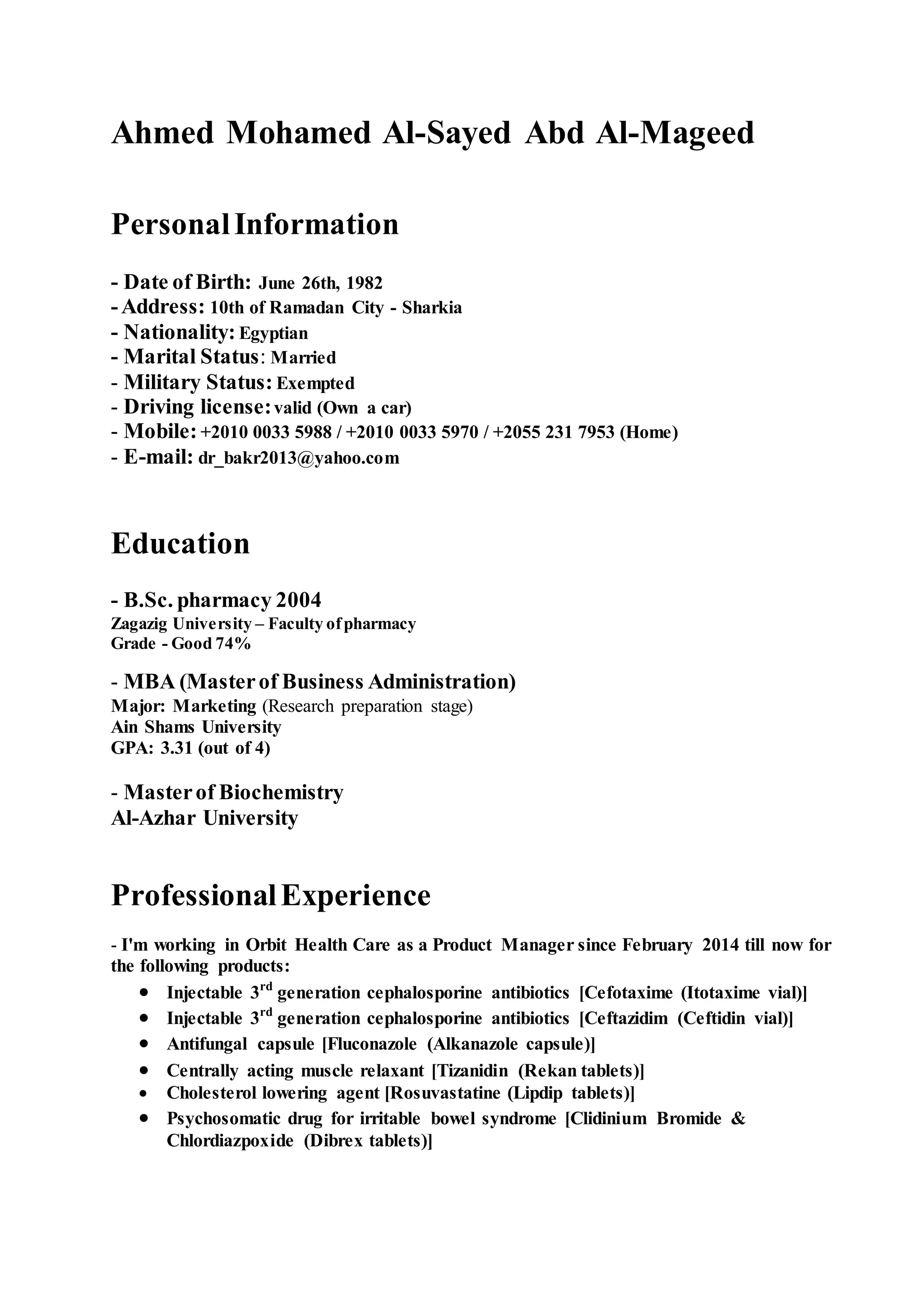 Ahmed M. Al-Sayed | PDF