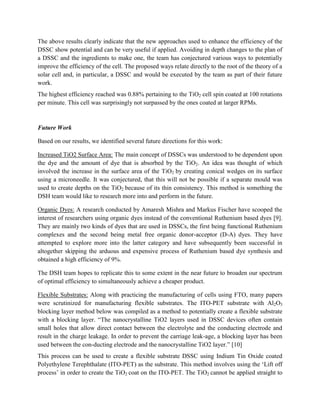 DSSC paper - Rishiraj Mathur | PDF