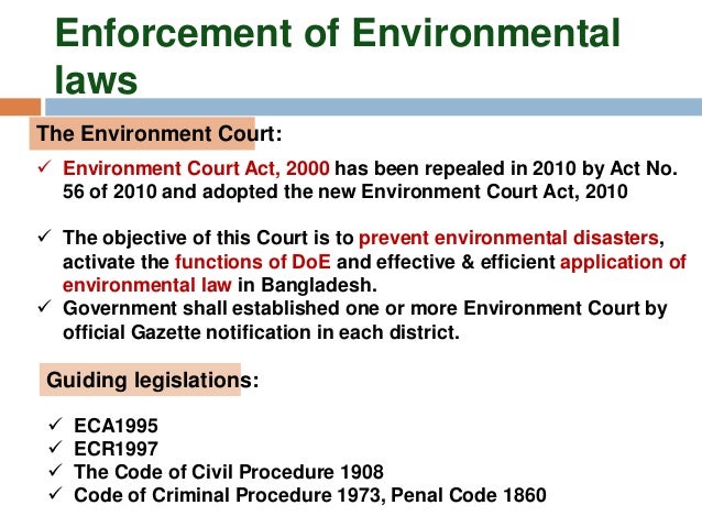 Lecture-3 The Challenges of Environmental polluion and Enforcement of…