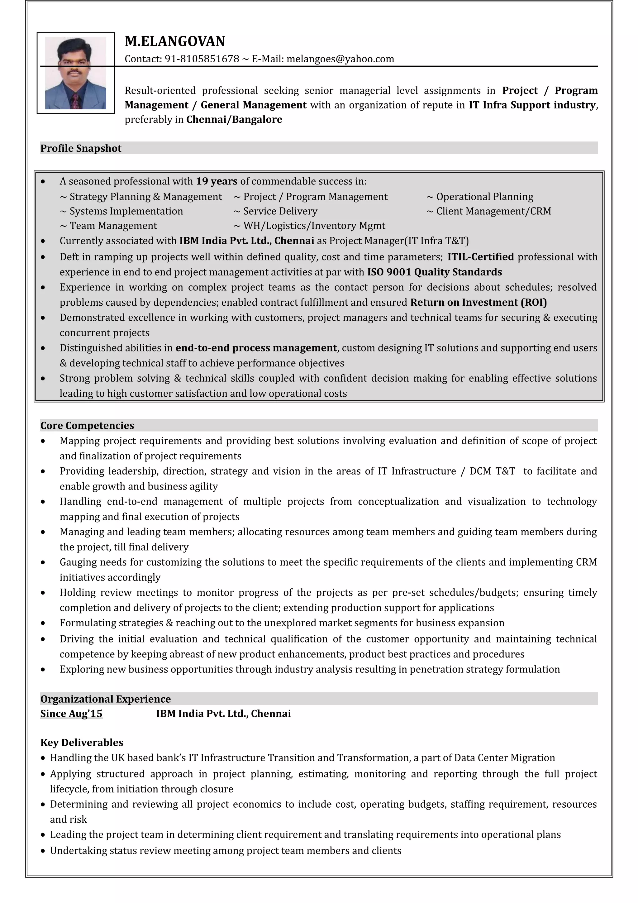 Elango - Updated | PDF