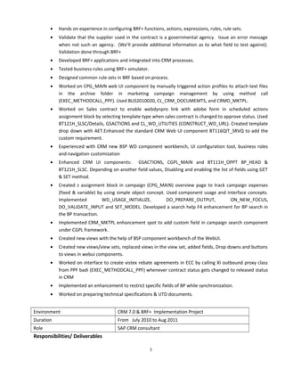 Rajesh Vadde SAP Consultant Profile | PDF