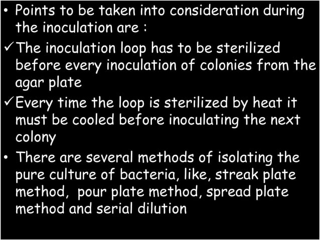 pure culture isolation | PPTX | Chemistry | Science
