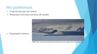 De 5 hoofdklimaten | PDF