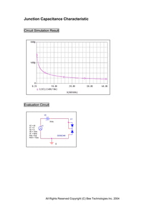 SPICE MODEL of DE5SC4M (Standard Model) in SPICE PARK | PDF