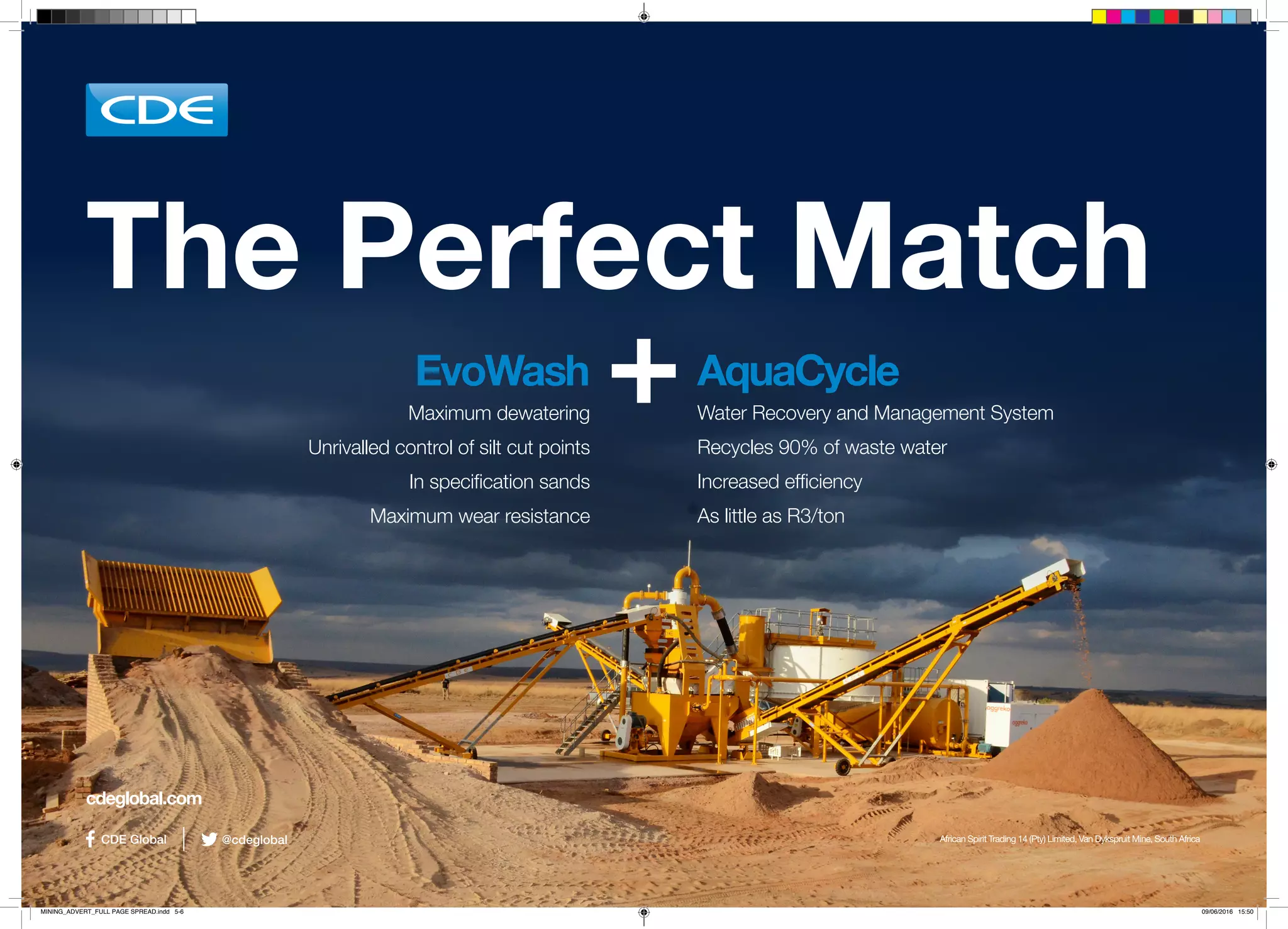 Mining Brief advert - CDE Global double spread 3mm bleed | PDF