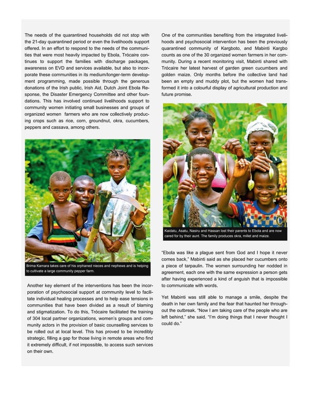 Trocaire Newsletter Spring 2016 | PDF