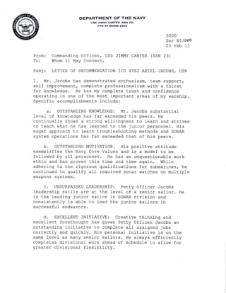 Letters of recommendation | PDF