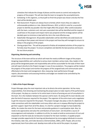 Project Management Report | PDF