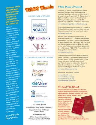 NACC 2016 Conference Program | PDF