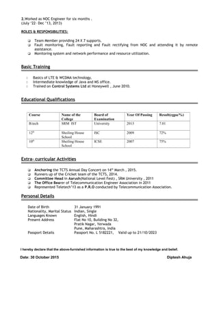 Diptesh_Ahuja_Resume | DOC