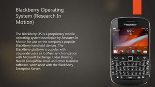 Mobile Operating | PPT