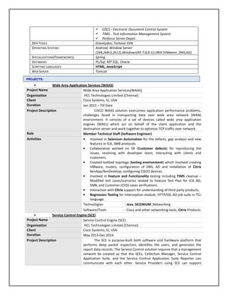 RESUME_NEHA _SELENIUM | PDF