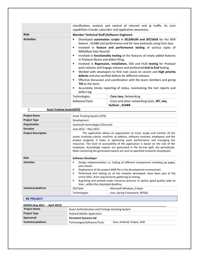RESUME_NEHA _SELENIUM | PDF