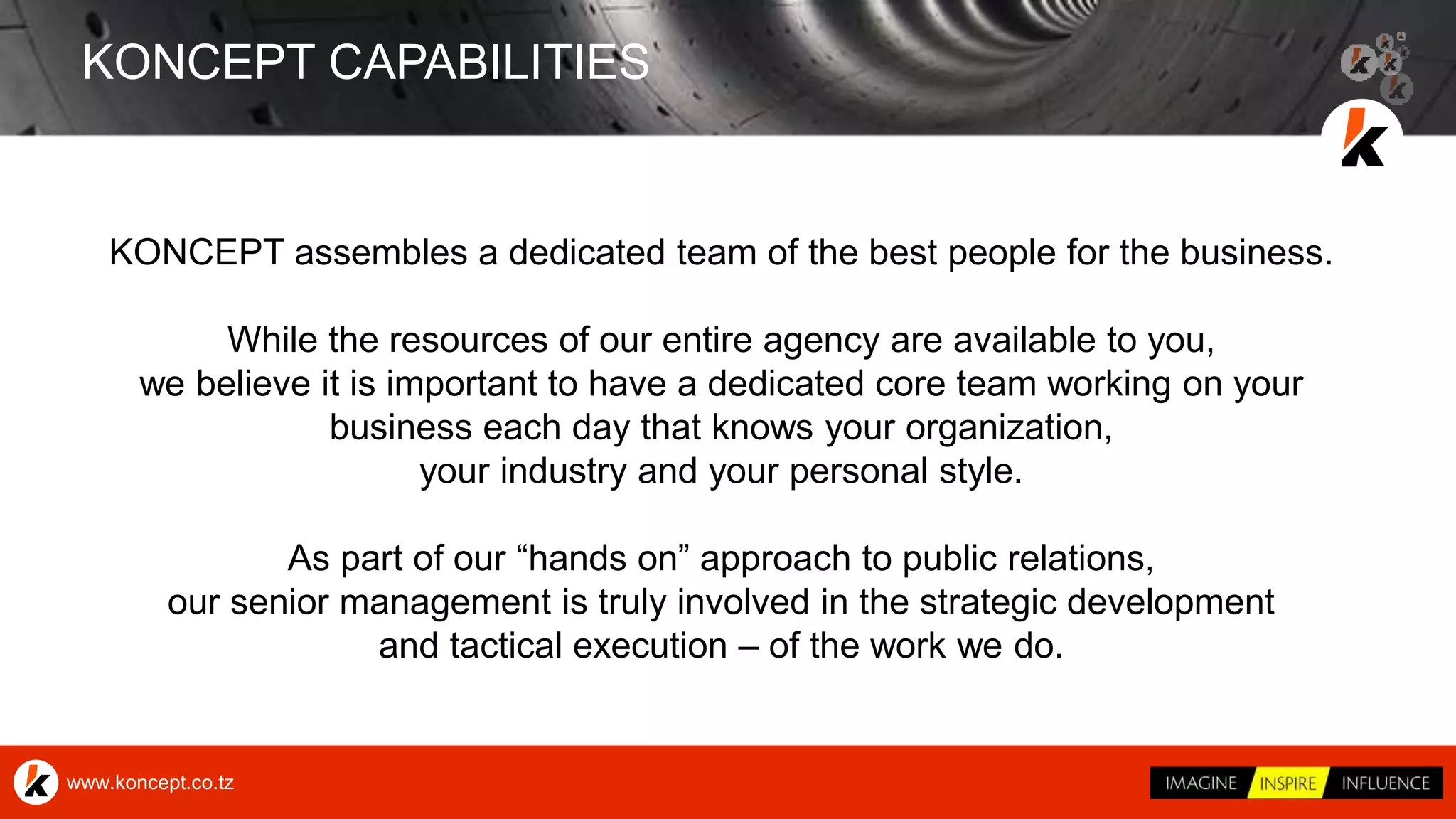 KONCEPT COMPANY PROFILE | PPT