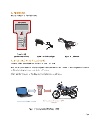 HIDI_ User Manual | PDF