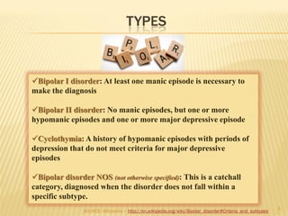 Bipolar Disorder PowerPoint | PDF