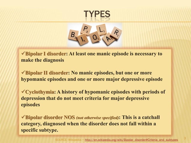 Bipolar Disorder PowerPoint | PDF